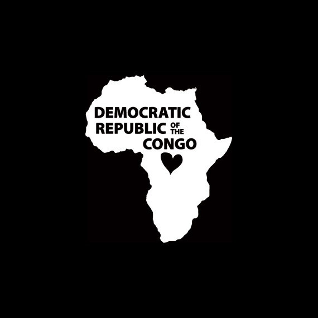 Democratic Republic of Congo (DRC) Window Decal - Etsy