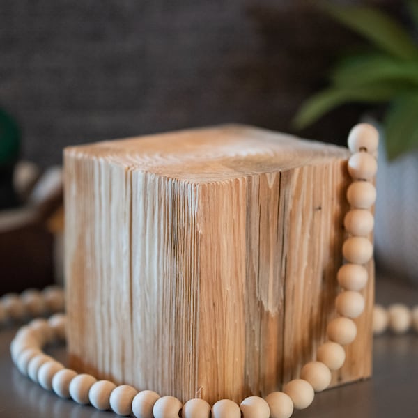 Wood Cube - Etsy