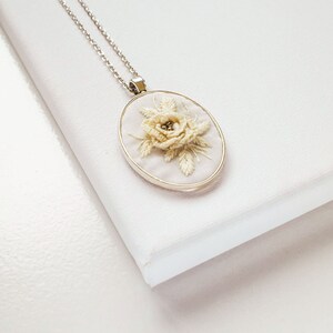 Filipiniana Hand Embroidered Rosal Necklace, Filipino Barong Tagalog ...