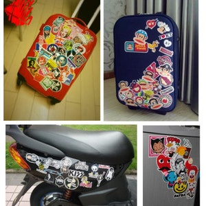1 Sheet Waterproof Suitcase Sticker - Laptop Sticker - Deco Sticker ...