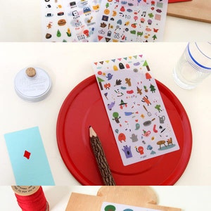 I'M Sticker Set - Deco Stickers - Masking Stickers - Diary Stickers - 6 ...