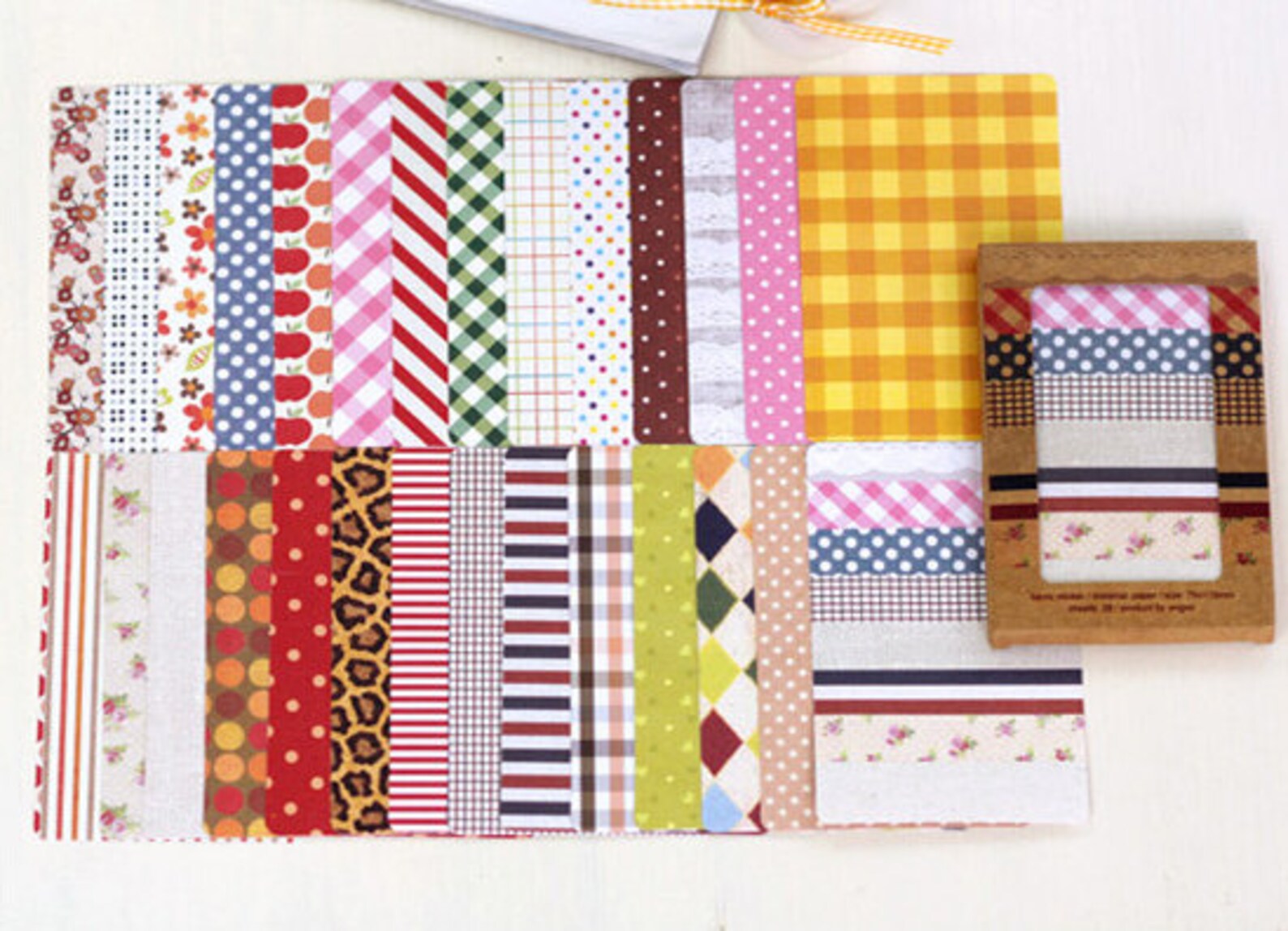 Masking Sticker Set Stickers Paper Sticker Set Deco - Etsy