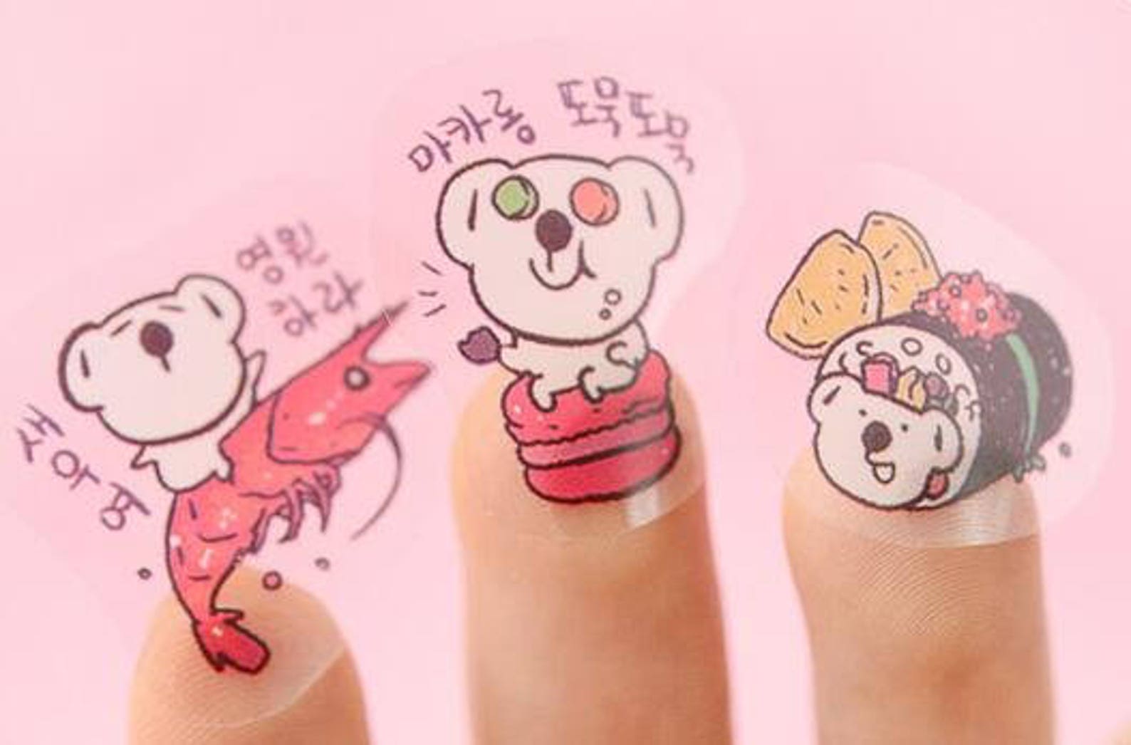 Cute Cartoon Koala Sticker PVC Sticker Deco Diary Korean | Etsy