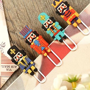 Book Mark Set - Rubber Head Paper Clips - Clip Bookmark - Rubber Clip ...