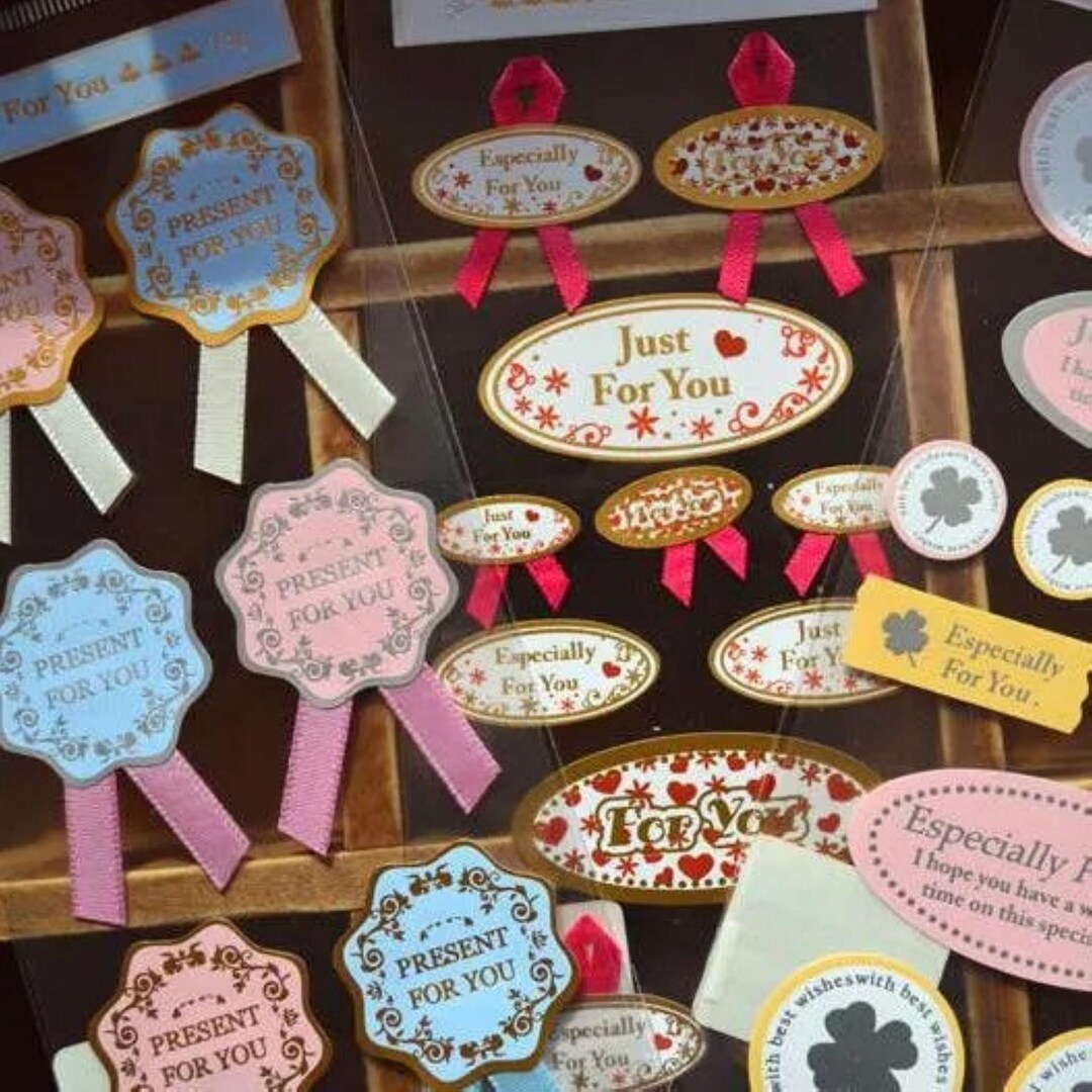 For You Style Sticker Set - Deco Sticker - Sealing Sticker - Tie ...