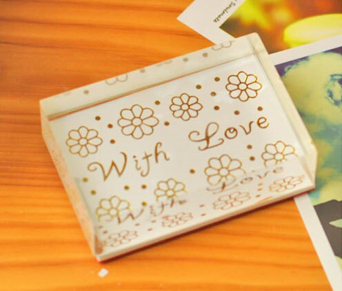 Crystal Stamp Rubber Stamp Blessing Stamp With | Etsy