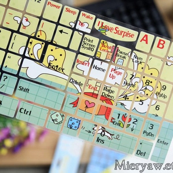 Keyboard Stickers - Etsy