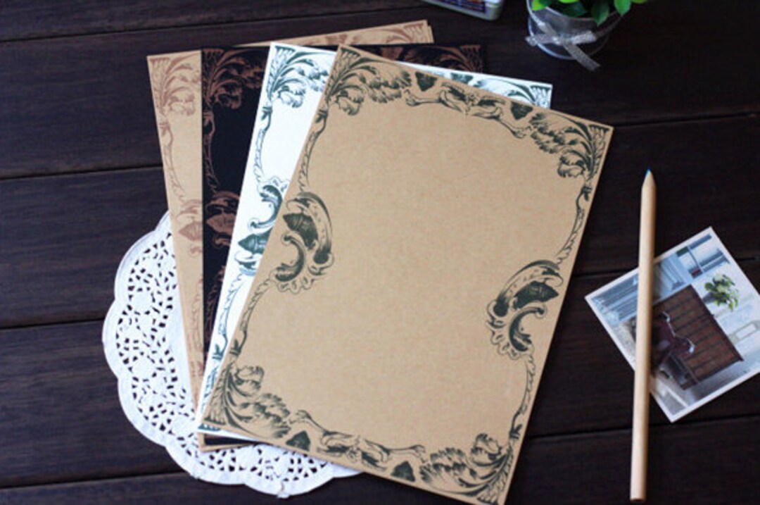 8 Sheets High Quality Lace Writing Paper Stationery Letter - Etsy