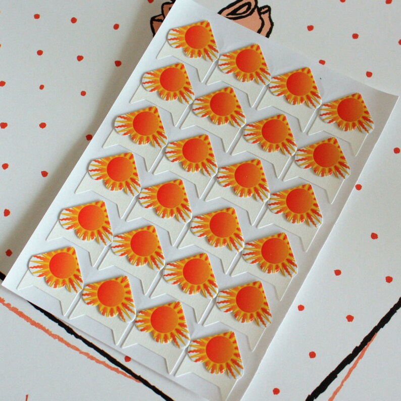 Photo Sticker Set Corner Sticker Photo Corners Paper | Etsy