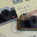 1 Piece Wooden Rubber Stamp Rubber Stamp Camera Shape - Etsy