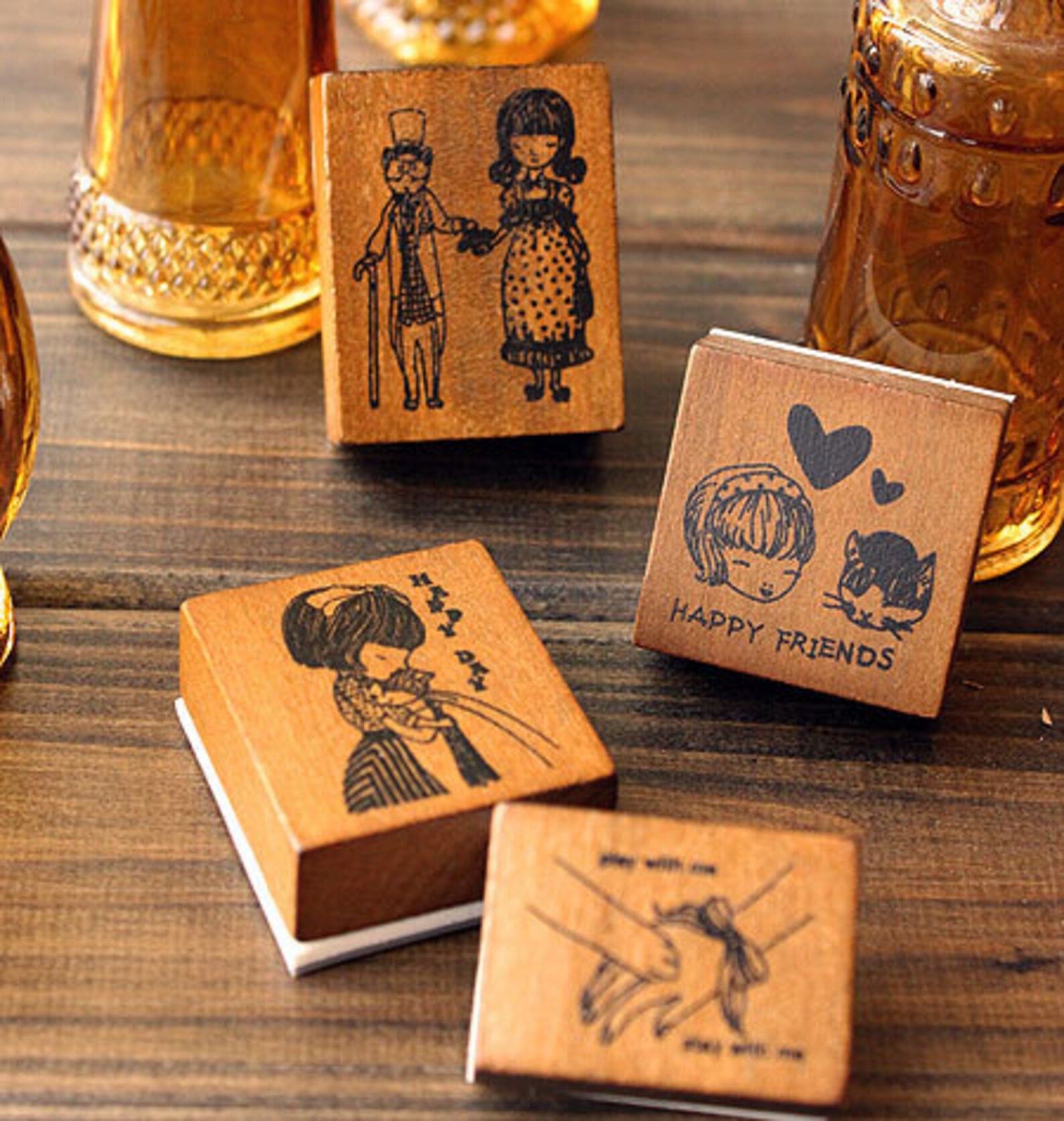 15% OFF Vintage Post Card and Stamp Set Inseparable - Etsy