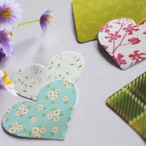 Christmas Promotion: Vintage Linen Fabric Sticker Set - Deco Sticker ...