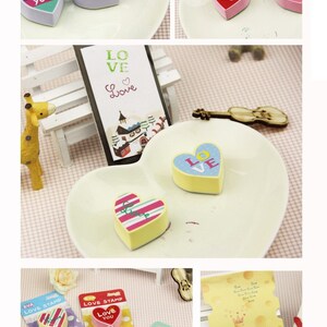 8 Pcs Love Stamps - Rubber Stamp - Diary Stamp - Deco Stamp - Filofax ...