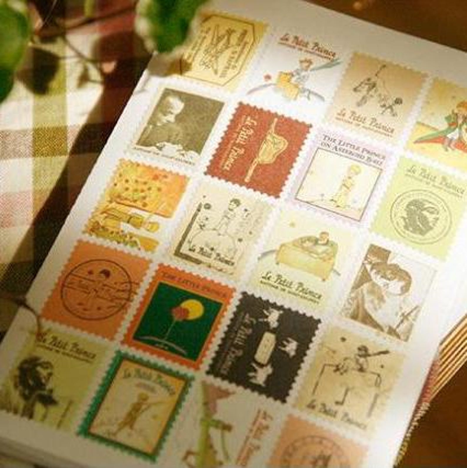 Stamp Sticker Set Paper Sticker Set Deco Sticker Set Diary Sticker 4 ...