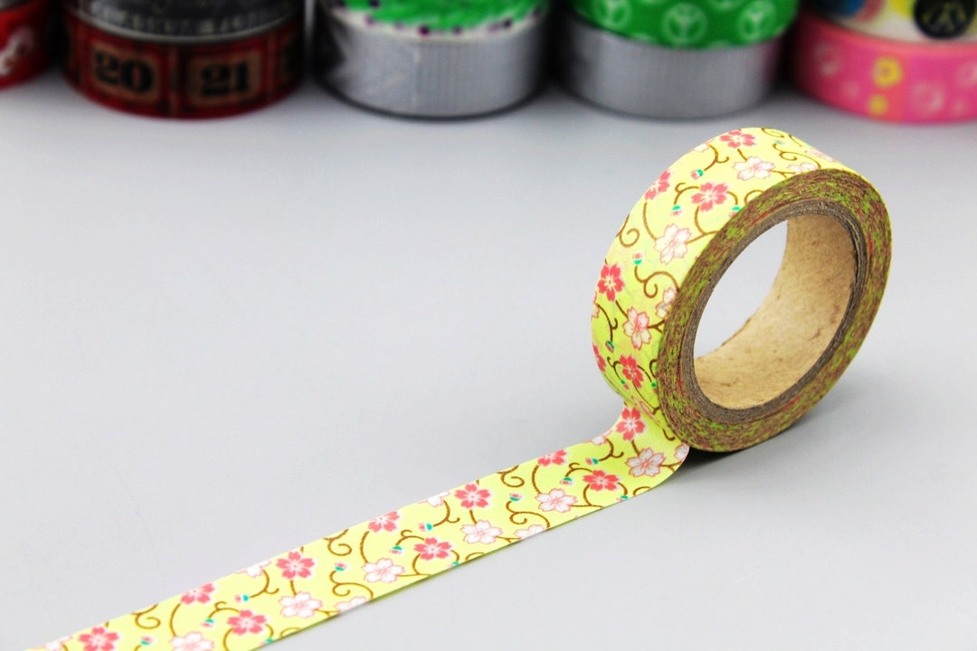 Washi Tape Japanese Washi Tape Masking Tape Deco Tape - Etsy