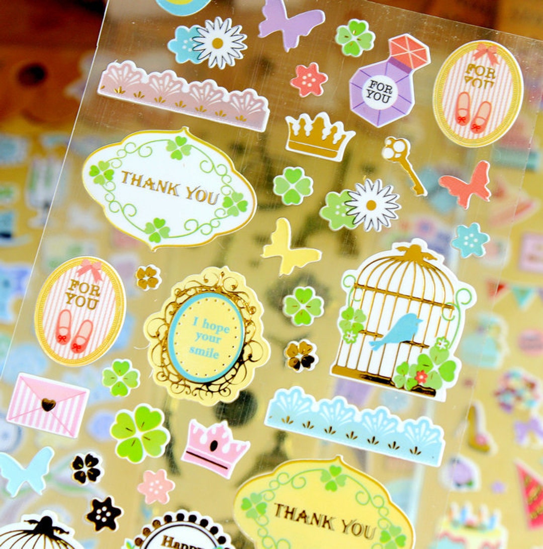 Nostalgic Stickers - Deco Sticker - Diary Sticker - Cellphone Sticker ...
