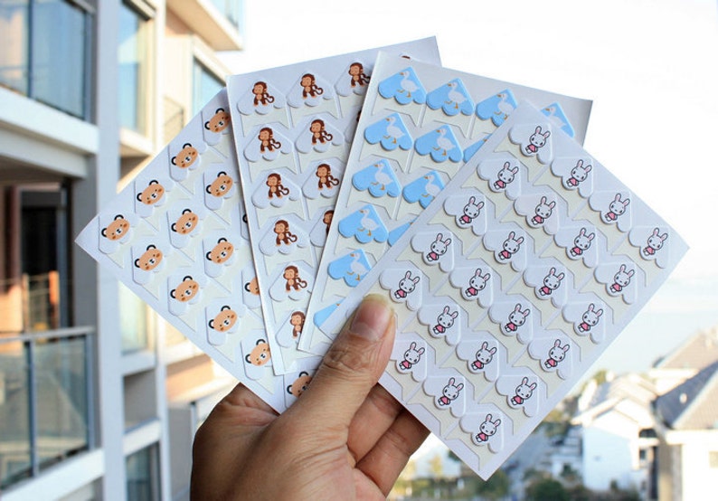Photo Sticker Set Corner Sticker Photo Corners Paper | Etsy