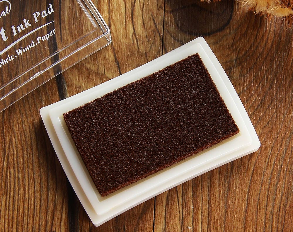 Craft Ink Pad Stamp Inkpad Waterproof Ink Oil for Wooden | Etsy