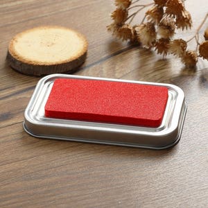 Premium Quality Tin Box Packed Stamp Pad - Rubber Stamp Ink Pad - Stamp ...
