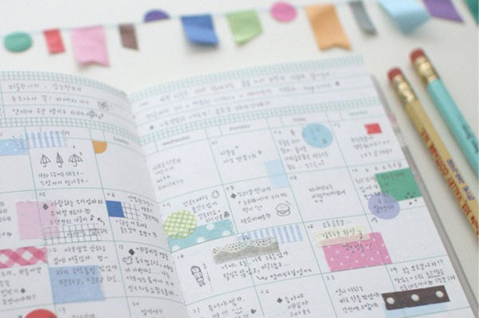 27 Sheets Masking Sticker Set Paper Stickers Deco Stickers | Etsy