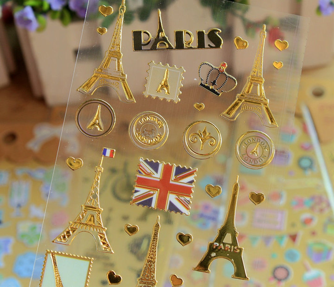 Nostalgic Stickers Deco Sticker Diary Sticker Cellphone Sticker Filofax ...