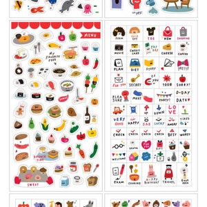 I'M Sticker Set - Deco Stickers - Masking Stickers - Diary Stickers - 6 ...