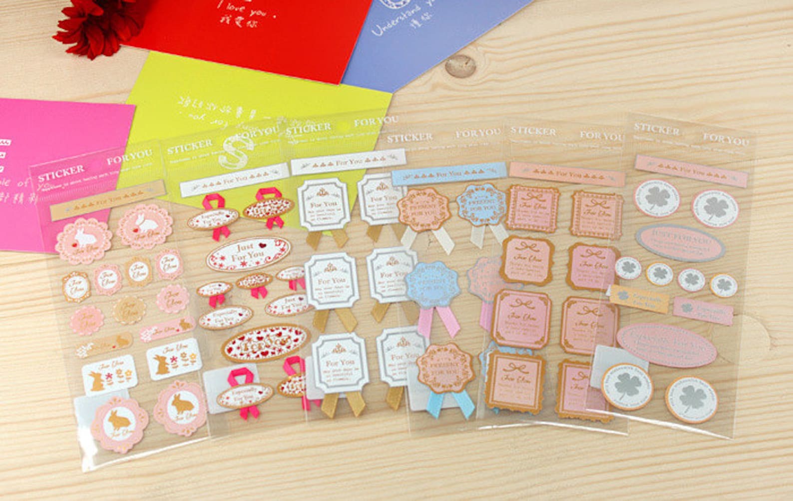 For You Style Sticker Set Deco Sticker Sealing Sticker - Etsy