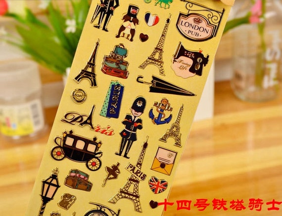 Paper Seal Deco Sticker Diary Sticker Cellphone Sticker | Etsy