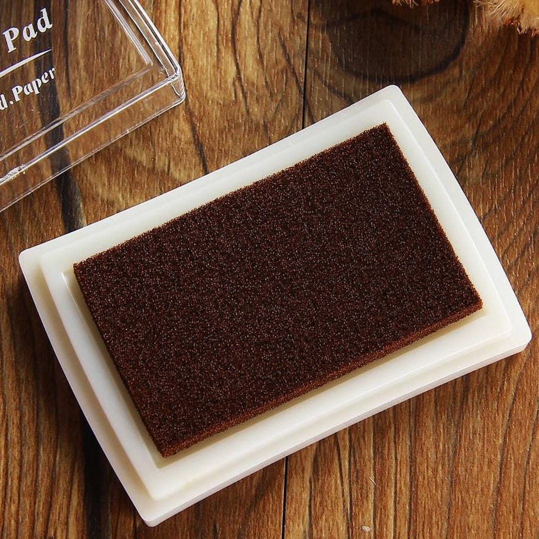 Craft Ink Pad - Stamp Inkpad - Waterproof Ink Oil for Wooden Rubber ...