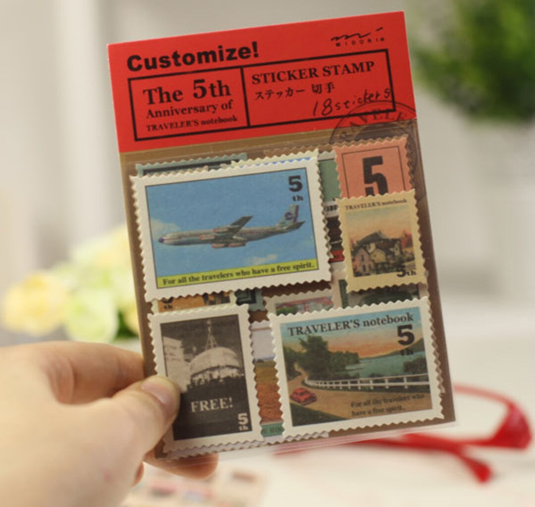 Sticker Stamp Set Stamp Sticker Set Deco Sticker Set Diary Sticker 4 ...