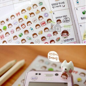 Momoi Sticker Ver 2 Set - Korean Sticker - Diary Sticker - Deco Sticker ...