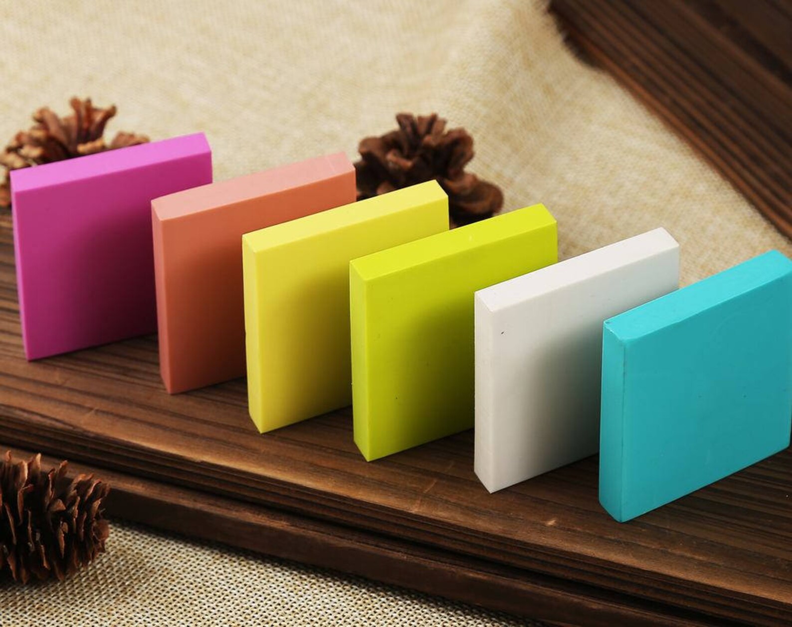 Square Rubber Block Solid Color DIY Rubber Stamp Stamp | Etsy