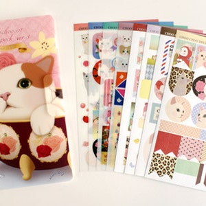Choochoo Cat Sticker Pack Ver 3 - Deco Sticker - Korean Sticker - Diary ...