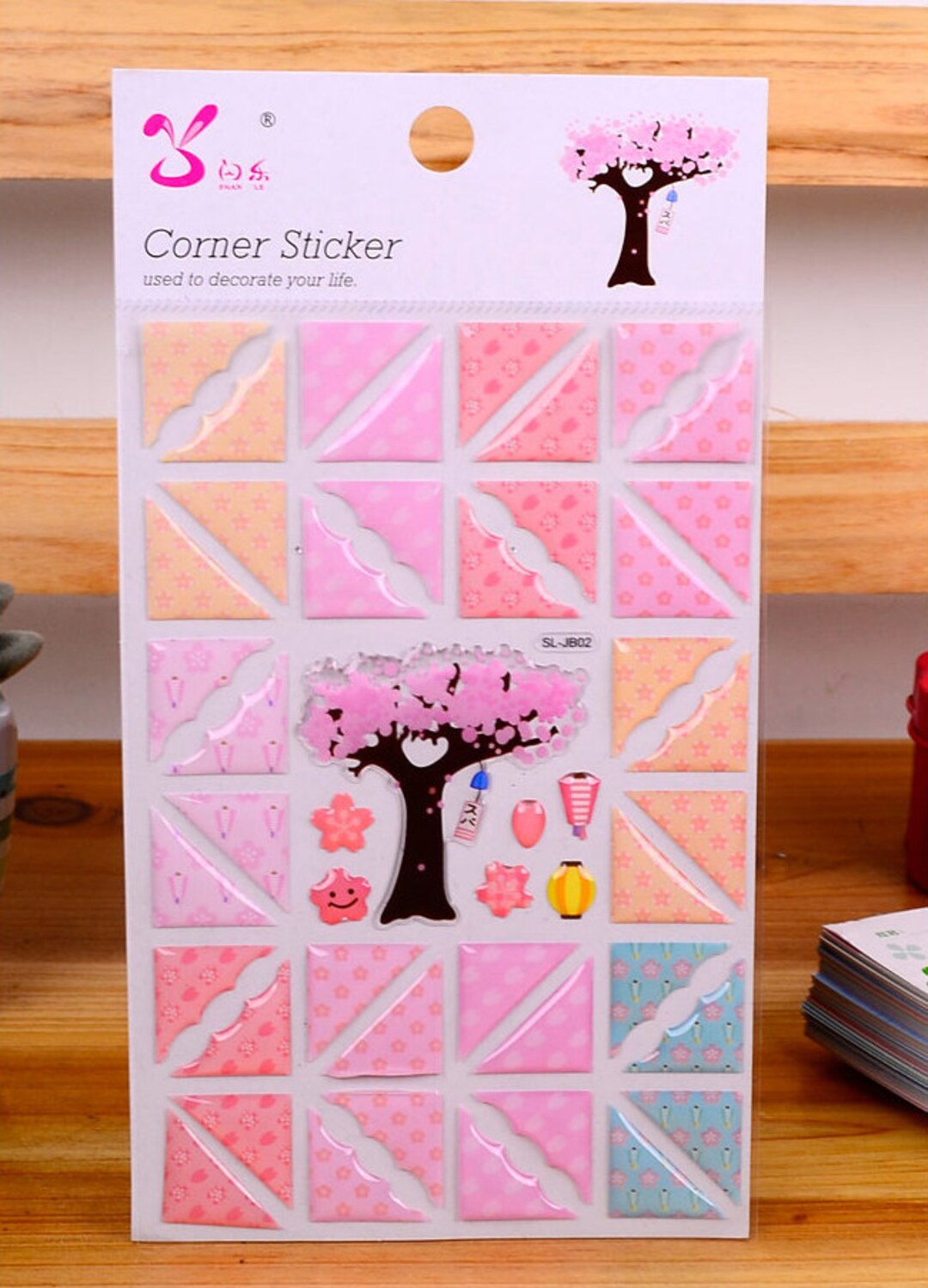 3D Corner Sticker - Deco Sticker - Diary Sticker - Epoxy Sticker ...