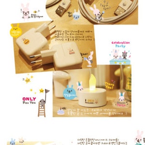 Rabbit Generation Deco Sticker Transparent Sticker DIY Sticker Diary ...