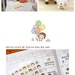 Momoi Sticker Ver 2 Korean Transparent Sticker Diary Sticker Filofax 6 ...