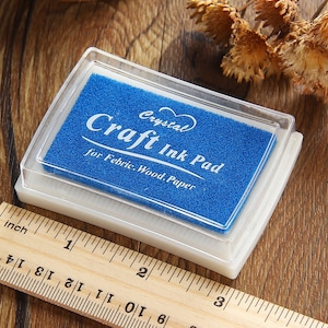 Craft Ink Pad Stamp Inkpad Waterproof Ink Oil for Wood Rubber Stamp ...