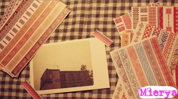 10 Sheets Vintage Photo Album Stickers Masking Sticker - Etsy