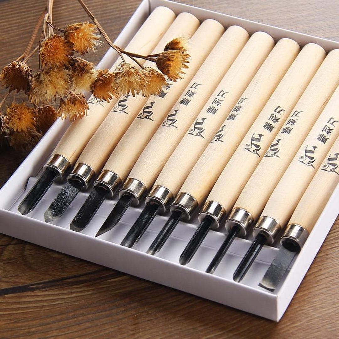 Rubber Graver Set - Carving Knife - Carver - DIY Rubber Stamp - Rubber ...