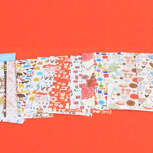 20 Sheets Photo Film Stickers - Deco Sticker - Diary Sticker - Paper ...