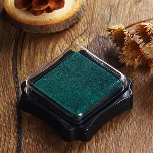 1 Piece Square Ink Pad - Stamp Inkpad - Ink Oil for Rubber Stamp Rubber ...