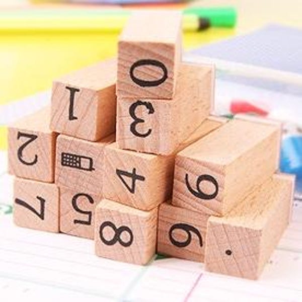 Number Stamps - Etsy