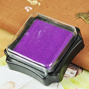 1 Piece Square Ink Pad - Stamp Ink Oil - Rubber Stamp Waterproof Ink on ...