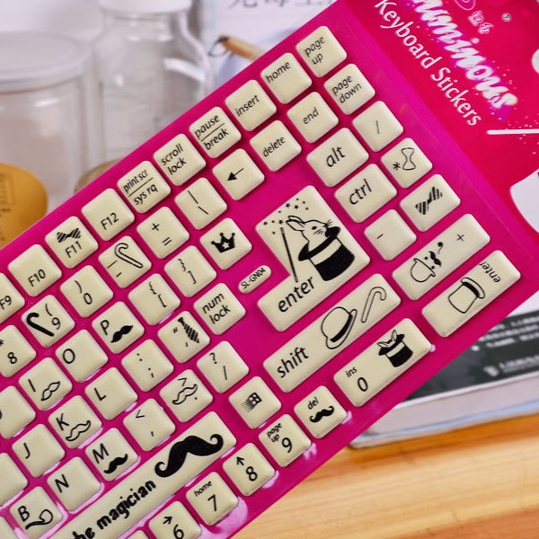 Keyboard Button Stickers - Etsy