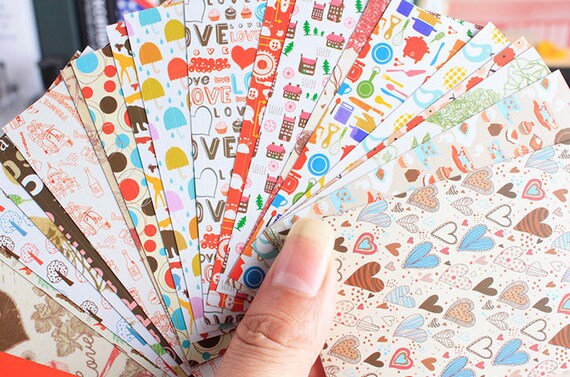 20 Sheets Photo Film Stickers Deco Sticker Diary Sticker | Etsy
