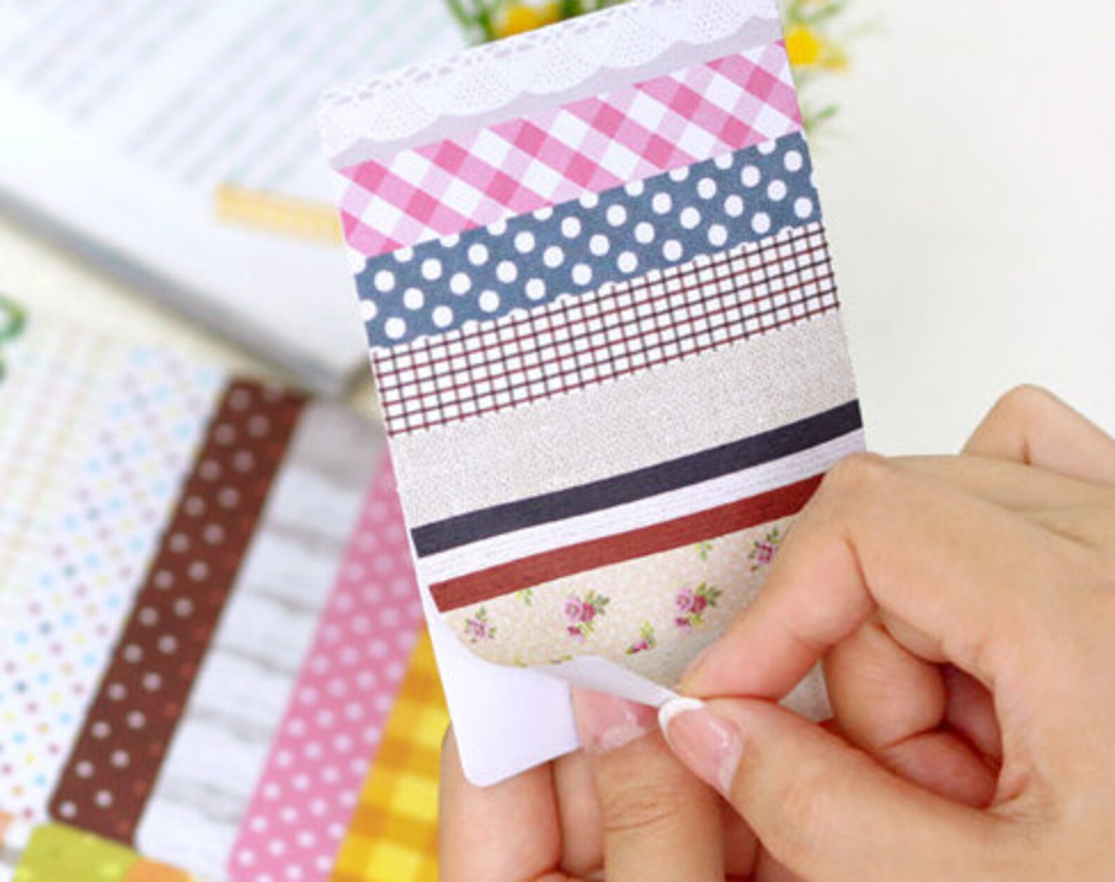 Masking Sticker Set Stickers Paper Sticker Set Deco - Etsy