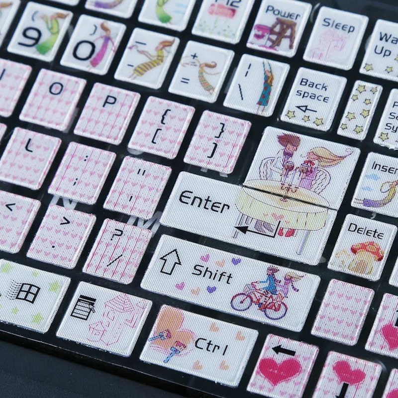 Keyboard Decals - Etsy