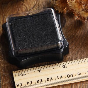 1 Piece Square Ink Pad Stamp Inkpad Waterproof Ink Oil for - Etsy