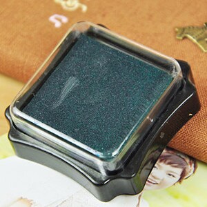1 Piece Square Ink Pad - Stamp Inkpad - Ink Oil for Rubber Stamp Rubber ...