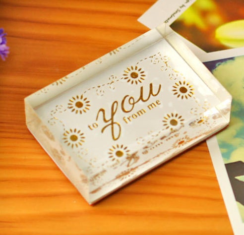 Crystal Stamp Rubber Stamp Blessing Stamp to You From | Etsy